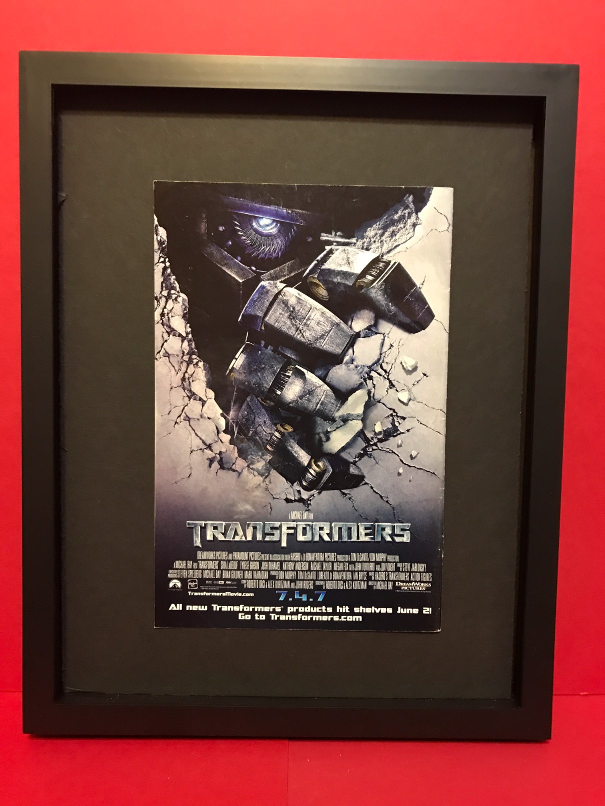 B,Transformers,-,Dreamworks,Movie Ad,A – The Comic Shadow